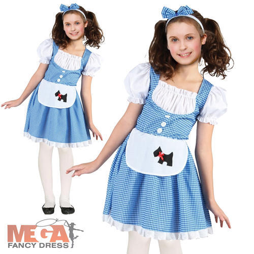Country Girl Fancy Dress Dorothy Book Week Character Kids Childs ...