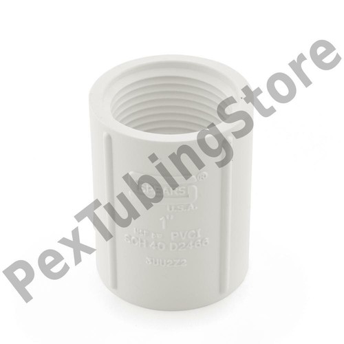 1" PVC (Sch. 40) FIP x FIP Coupling | eBay