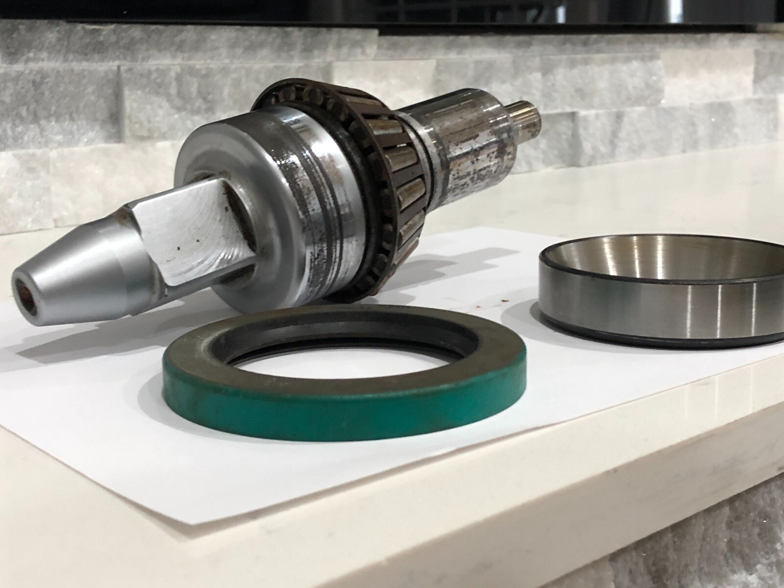 Genuine Hobart Grinder 4346 Drive Shaft & Bearing & Seal | eBay