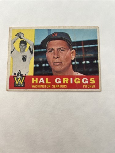 1960 Topps Baseball Set-Break #244 Hal Griggs - Good | eBay