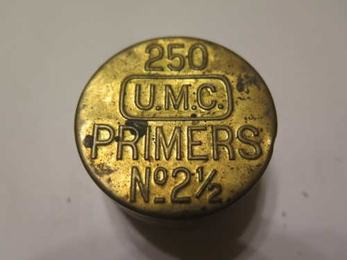 250 UMC PRIMERS No 2 1/2 UNION METALLIC CARTRIDGE TRAP PAPER SHOT ...