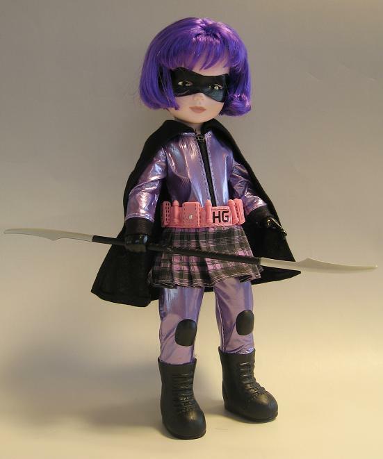 MEZCO TOYS LIVING DEAD DOLLS: KICK-ASS HIT-GIRL 10" DOLL FIGURE BRAND ...