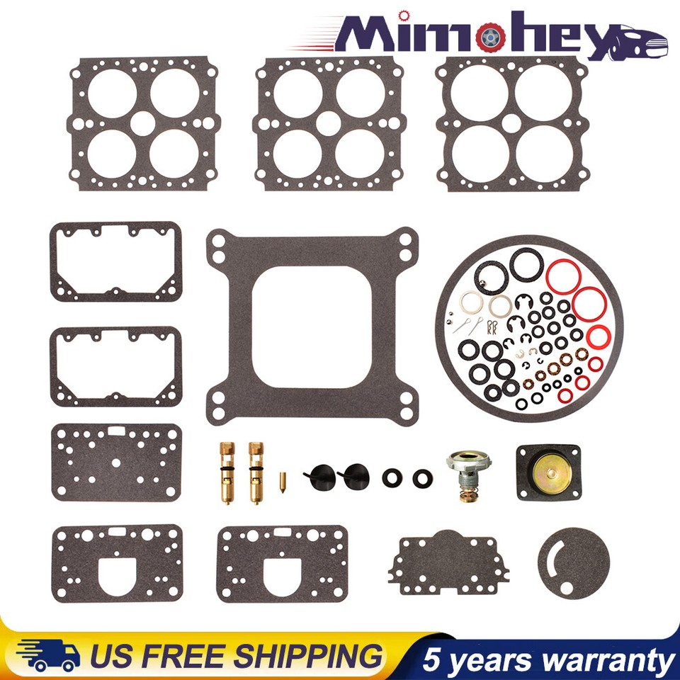 Holley Rebuild Renew Kit Vacuum Secondary Carburetor 600 670 750 CFM ...