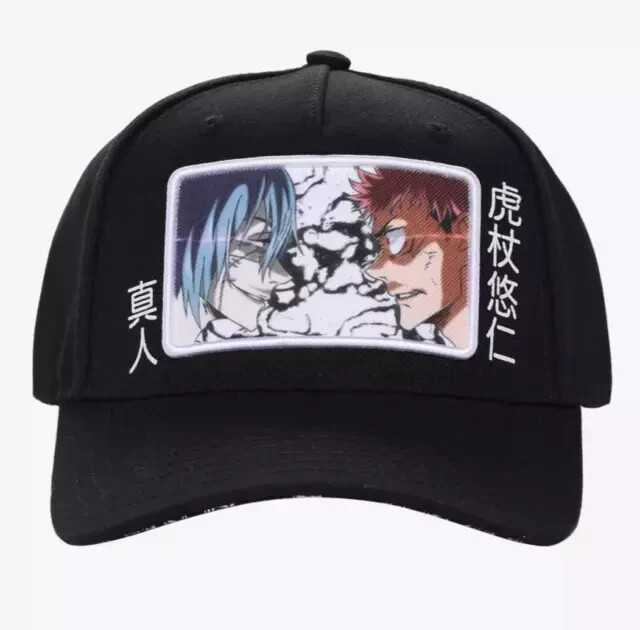 Jujutsu Kaisen Yuji Vs. Mahito Patch Snapback Hat Cap NEW /W TAGS ...
