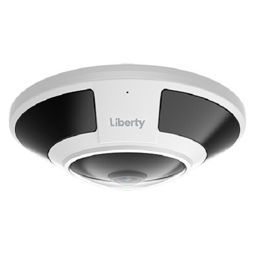 Liberty L3 12MP, 1.8mm, IP 360°,50’ IR,PoE Outdoor Fisheye Camera-# ...