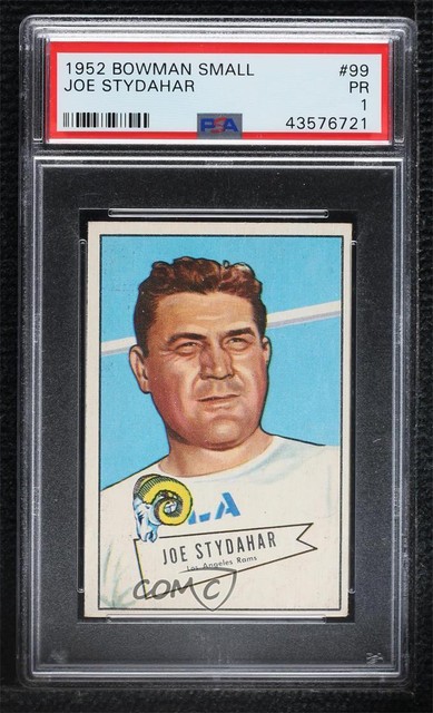 1952 Bowman - Small #99 Joe Stydahar (RC) for sale online | eBay