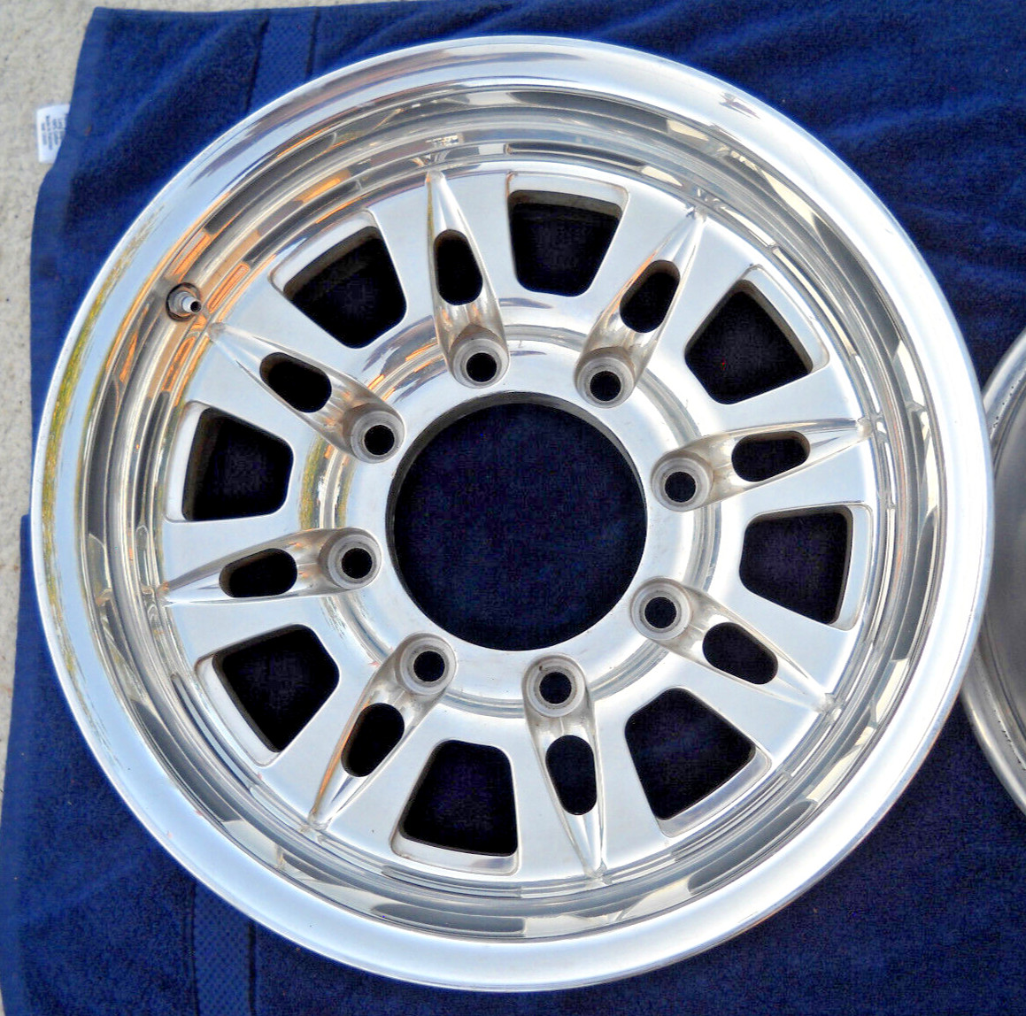 Polished Aluminum Truck Wheels