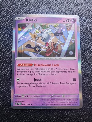 Klefki 096/198 - Pokemon TCG - Scarlet & Violet Base Holo Rare | eBay