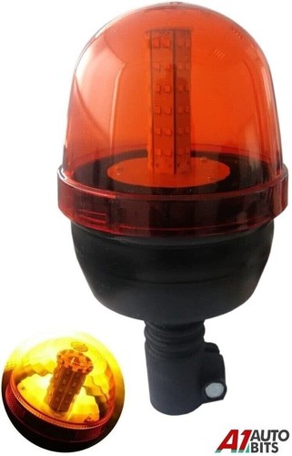FLASHING BEACON 72 LED RECOVERY STROBE AMBER LIGHT ORANGE BREAKDOWN 3 ...
