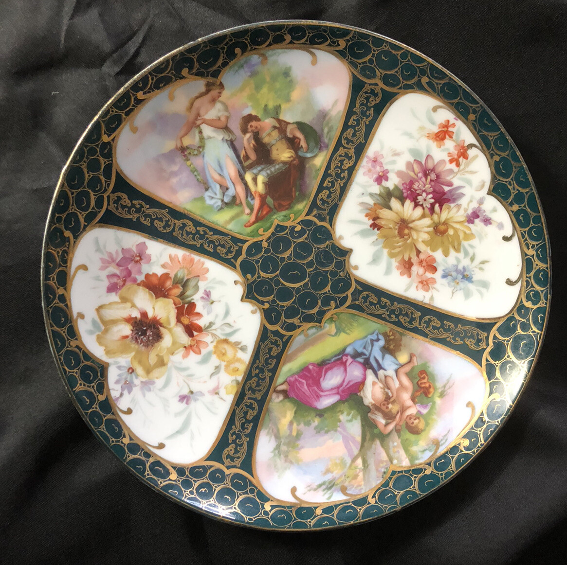 VICTORIA CARLSBAD AUSTRIA PORCELAIN Mythology & Floral | eBay