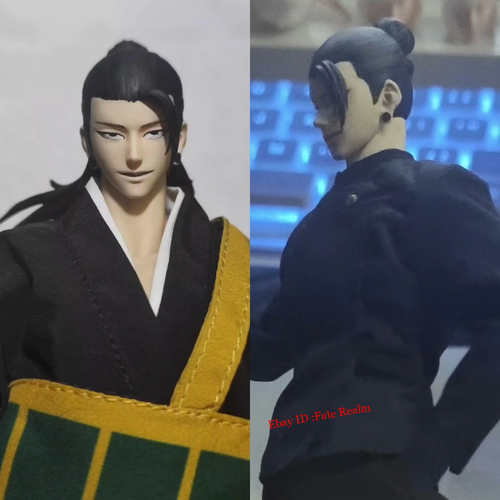1/12 Jujutsu Kaisen Geto Suguru Head Carving For 6" Romankey Storm ...