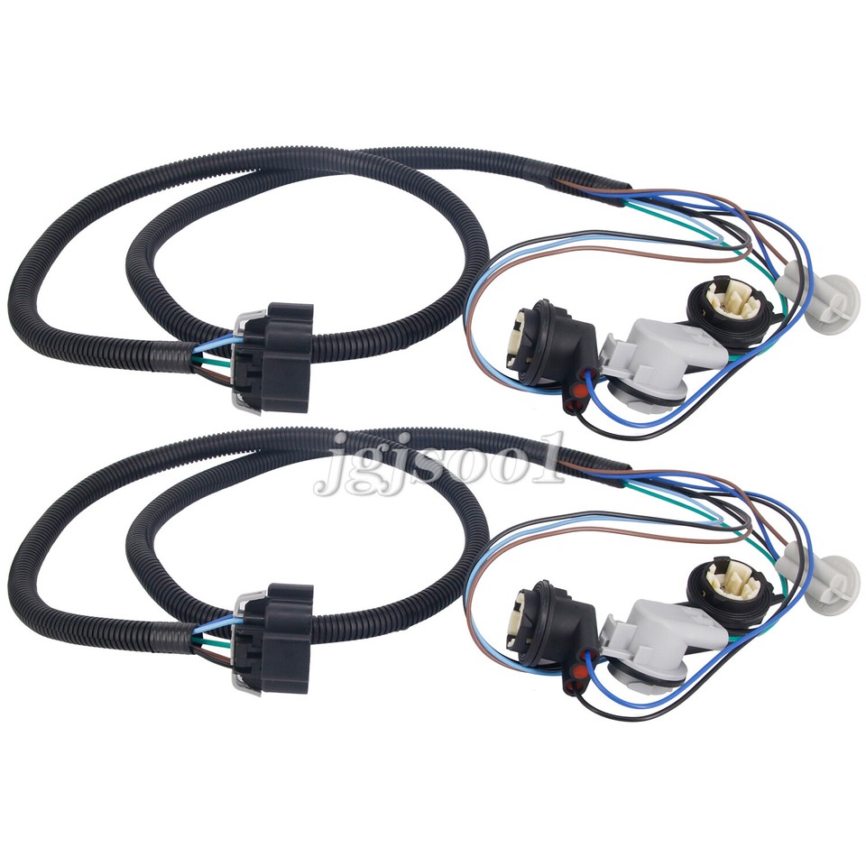Left & Right Side Tail Light Lamp Wiring Harness For Chevy Silverado ...