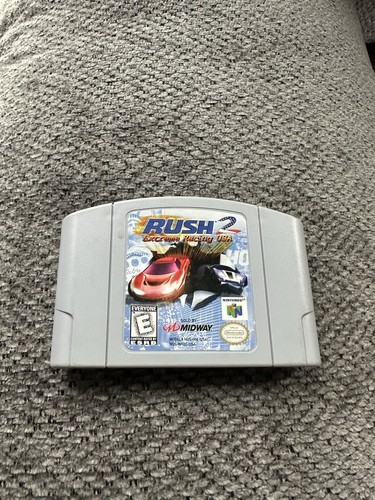 Rush 2 Extreme Racing USA Nintendo 64 N64 Authentic Cartridge Tested ...
