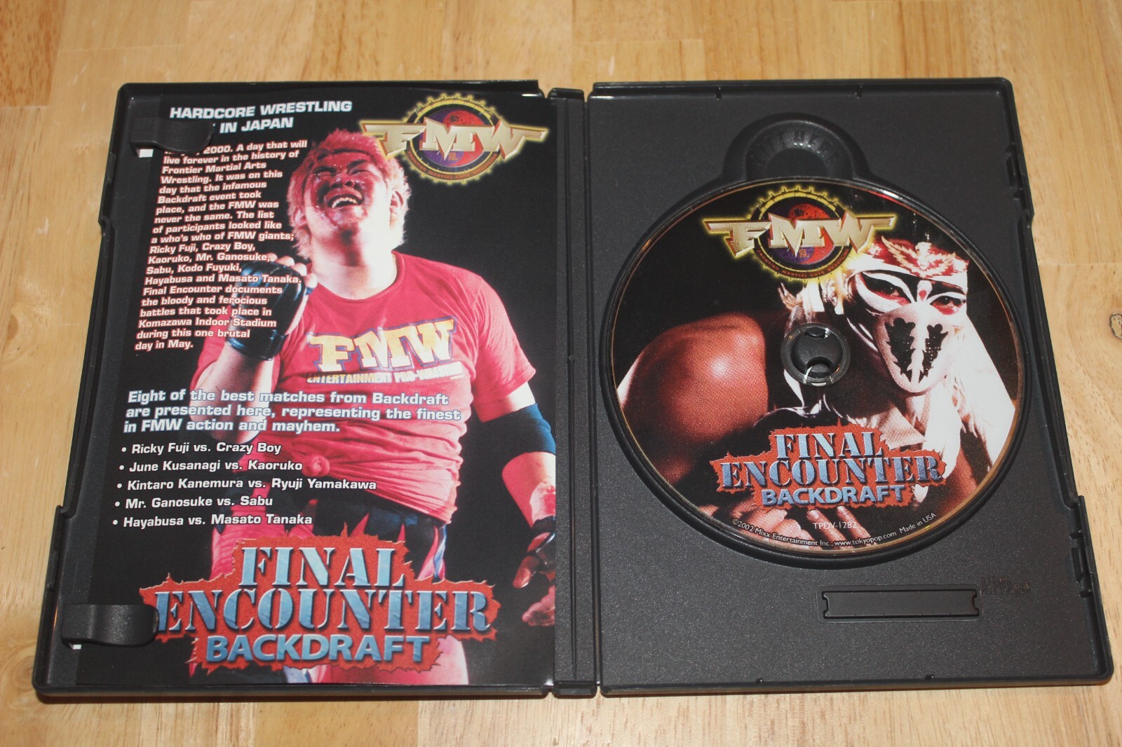 FMW: Final Encounter - Backdraft (DVD, 2002) 645573012823 | eBay