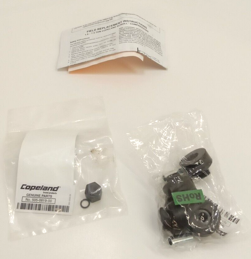 Emerson Copeland Scroll ZF13K4E-TF5-931 Compressor 200/230VAC 3PH 50 ...