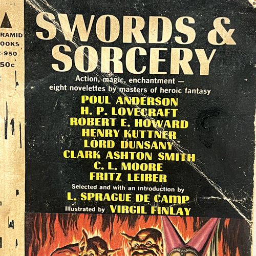 Swords & Sorcery 1963 VG Pyramid Books 1st Print PB Fantasy Novel ...
