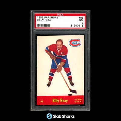 1955 PARKHURST #66 BILLY REAY NM PSA 7 | eBay