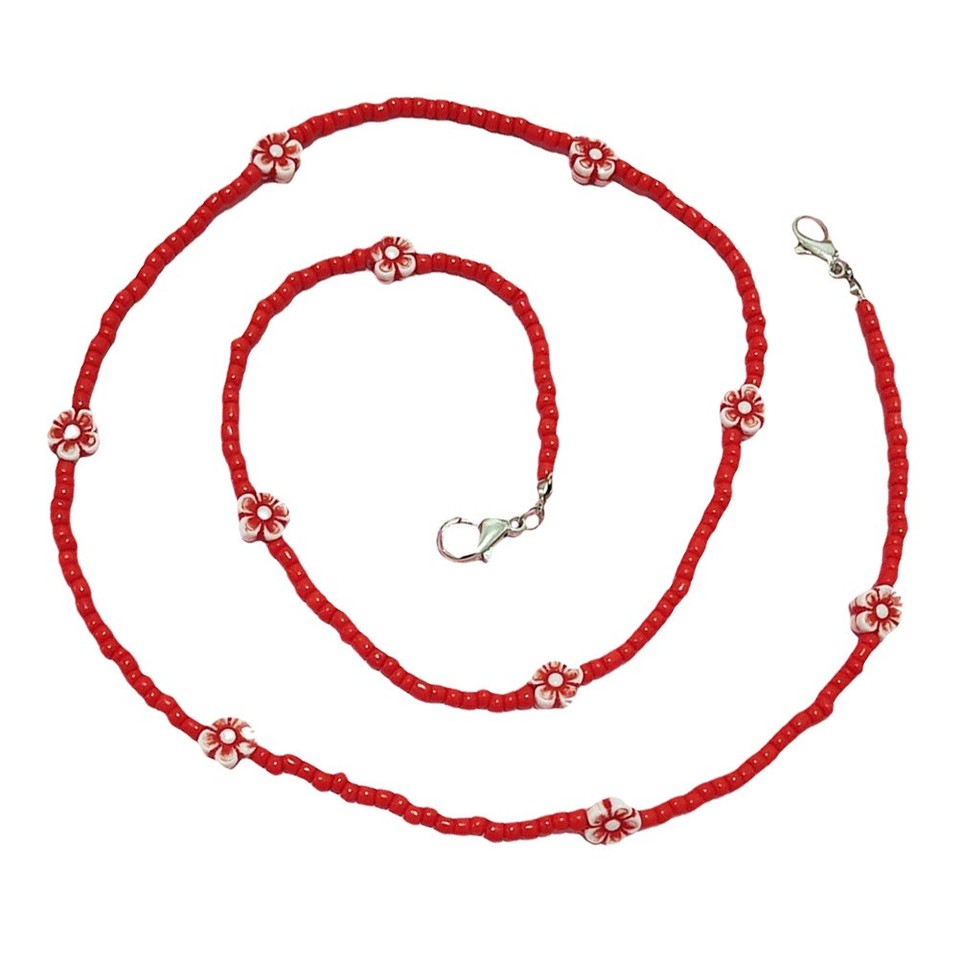 Beads Mask Chain Beads Necklace Holder Retainer Hanger Keeper Around ...