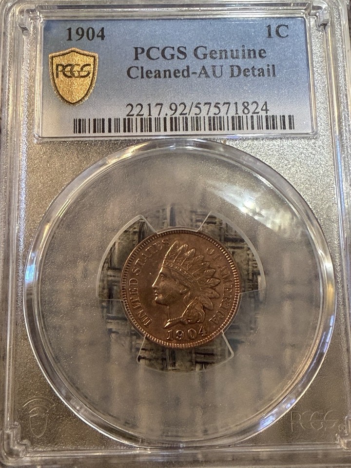 1904 Indian Head Cent, 1C PCGC RB Nice Coloring, Exc. Eye Appeal | eBay