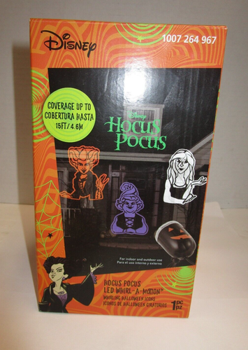 Hocus Pocus LED Light Show Whirl a Motion Projector Halloween 2022 ...