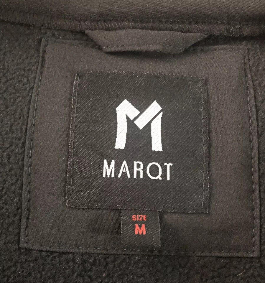 Marqt Mens Printed Soft Shell Jacket - Black Medium Size M | eBay
