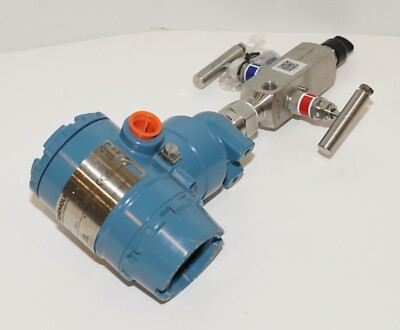 ROSEMOUNT 2051T 2051TG4A2B21AS5E5M5T1 GAUGE PRESSURE TRANSMITTER -14.7 ...