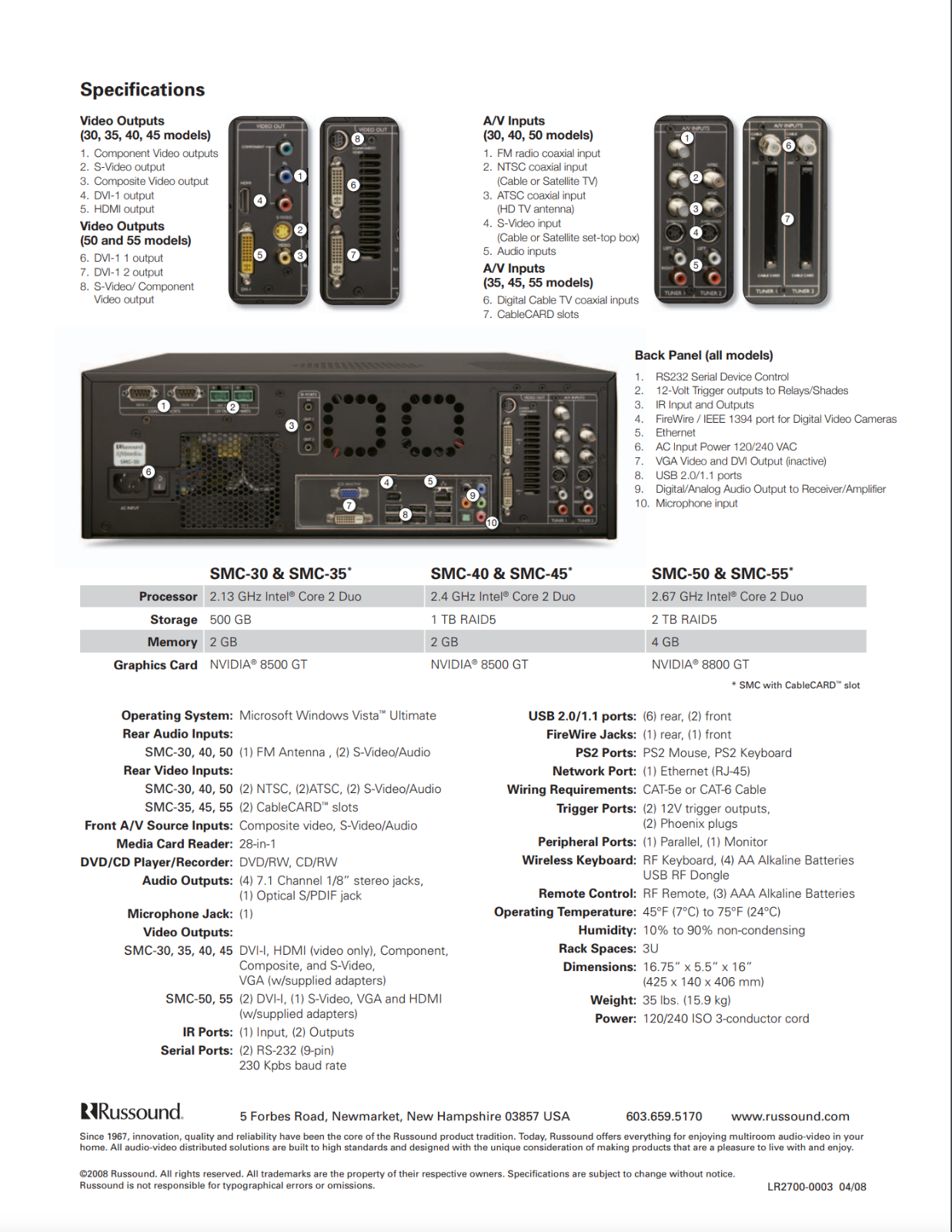 Russound Smart Media Console SMC-30 | eBay