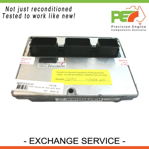 Reman. OEM Engine Control Module ECM For Ford FALCON BF 6 CYL AUTO-Exch ...