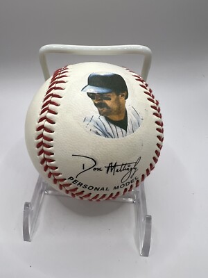 Don Mattingly Professional Signature Model Photo Baseball Franklin 1928 ...