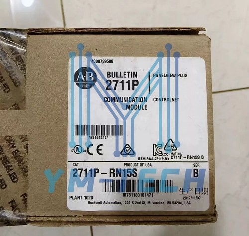 2711P-RN15S NEW SEALED 2711P-RN15S PanelView Plus ControlNet Comm 1pcs ...