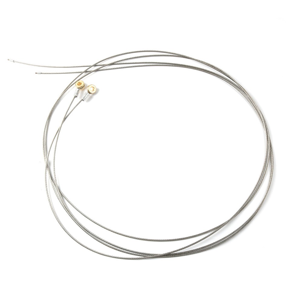 Todco Truck & Trailer Overhead Door Cables, 110" with 5/16" Eye Brass ...