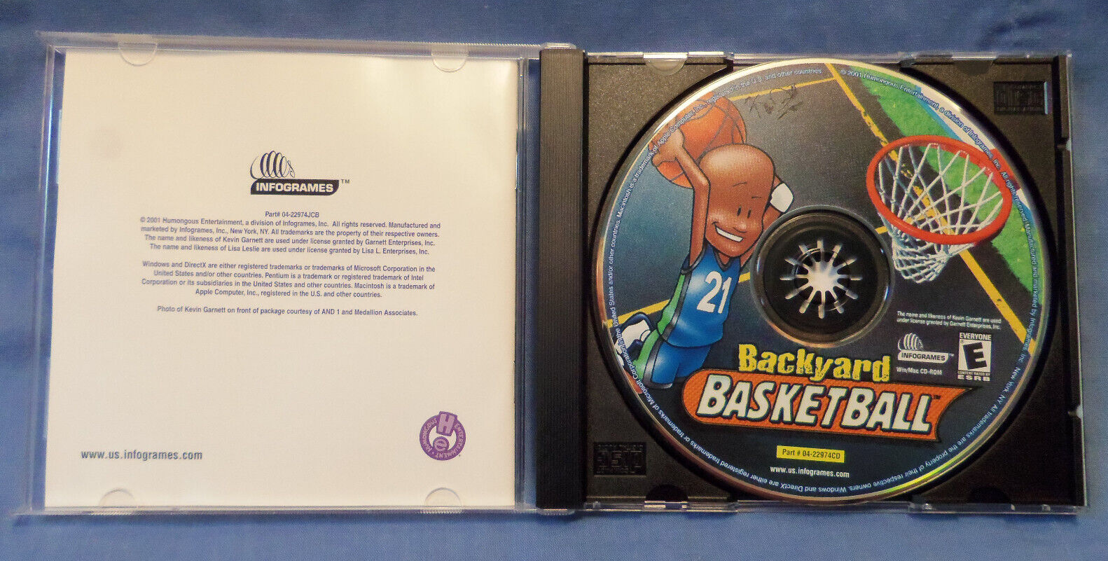 Backyard Basketball CD-ROM game for Windows 95/98/ME/2000, Macintosh ...