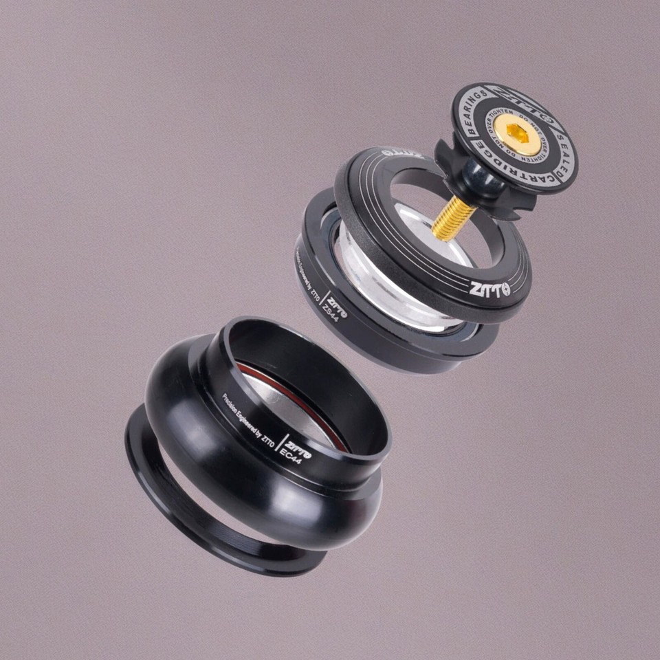 Bicycle Headset MTB 44mm ZS44 1 1/8"-1 1/2" Straight Tube Frame to ...