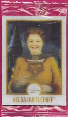 Wizarding World Harry Potter HELGA HUFFLEPUFF Chocolate Frog 3D Card ...