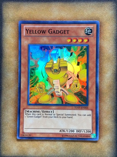 Yugioh Yellow Gadget TU07-EN003 Super Rare NM | eBay