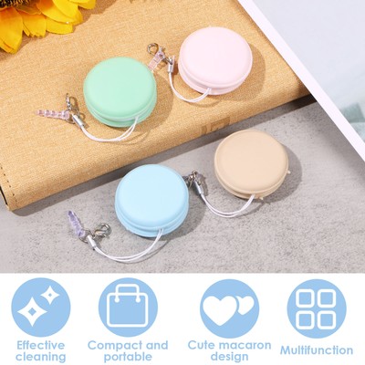 8X Macaron Phone Screen Cleaner Portable Phone Screen Wipe with Lanyard ...