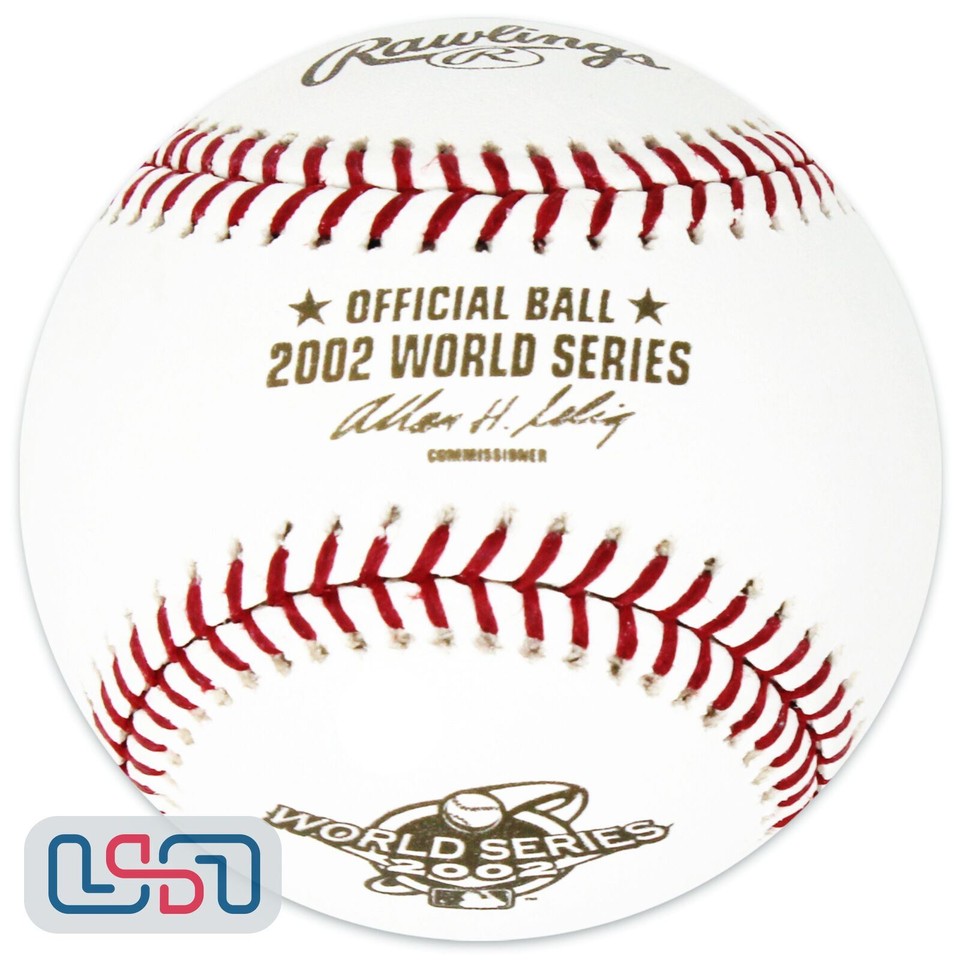 2002 World Series Official MLB Rawlings Baseball Anaheim Angels - Boxed ...
