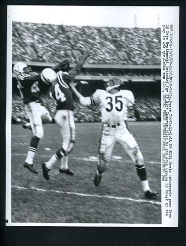 Milt Davis Johnny Sample Rick Casares 1959 Press Photo Baltimore Colts ...