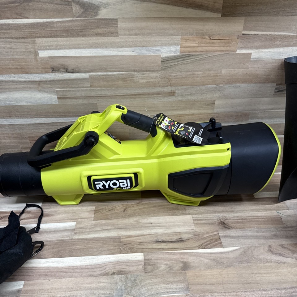 Ryobi 40V HP 600 CFM Leaf Blower/Mulcher/Vacuum TOOL ONLY RY404150 USED ...