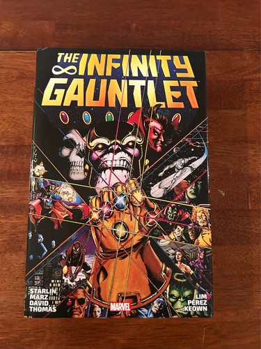 The Infinity Gauntlet Omnibus HC Marvel Comics Thanos Starlin OOP | eBay