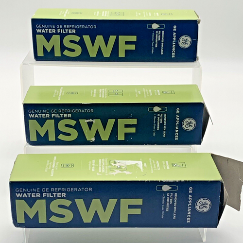 Genuine GE MSWF Replacement Refrigerator Water Filters Set of Three ...