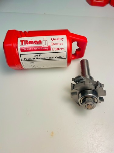 TITMAN RPSS3*1/2" Raised Panel Cutter D=41mm|L1=6mm Profile Scribe ...
