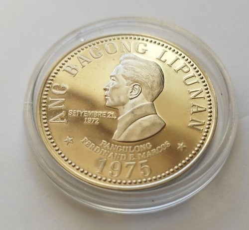 PHILIPPINES PILIPINAS 1975 Coin 5 Piso Proof Rare | eBay