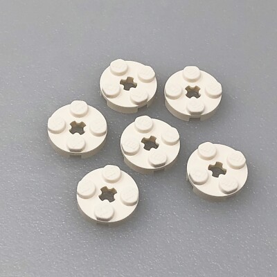 4032 LEGO Parts Plate Round 2x2 w/ Axle Hole X WHITE (6) | eBay
