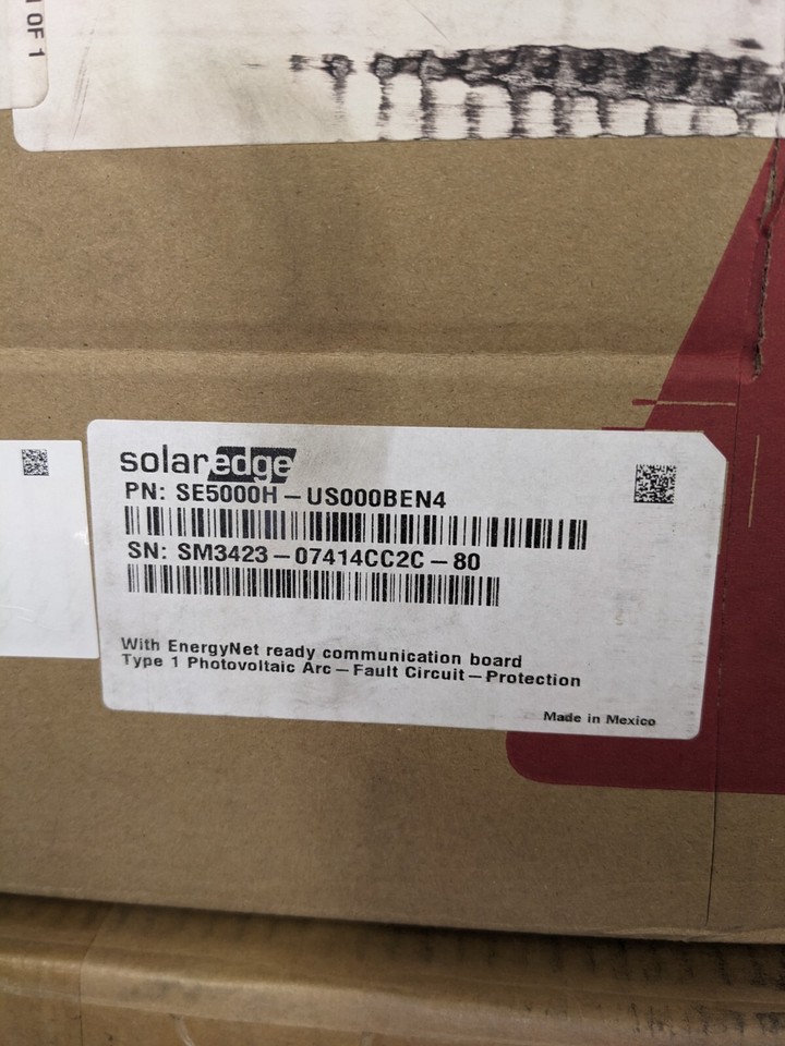 SolarEdge SE5000H-US000BEN4 HD Wave Inverter | eBay