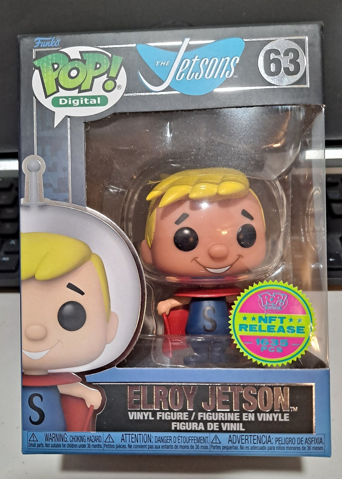 Funko Pop Digital Legendary - The Jetsons - Elroy Jetson #63 LE 1635 pc ...