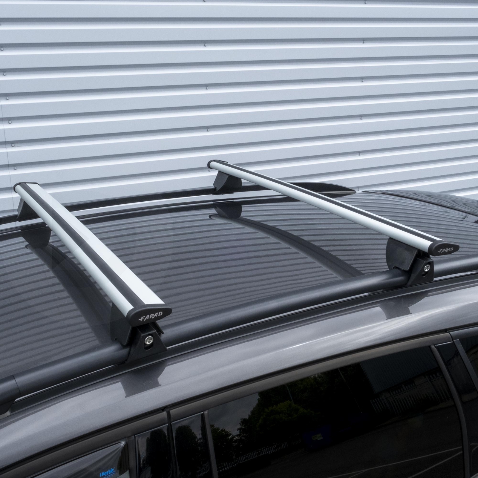 Farad Hilo Wing Silver Roof Bars for Range Rover Evoque 5 Door 11-18 ...