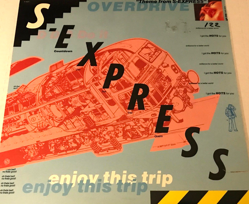 S-EXPRESS~Theme From S-Express (Enjoy This Trip)~12" Vinyl Single~3 Mixes~1986 | eBay