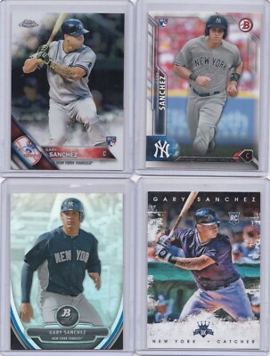 Gary Sanchez Rookie Card Lot - New York Yankees - Padres | eBay
