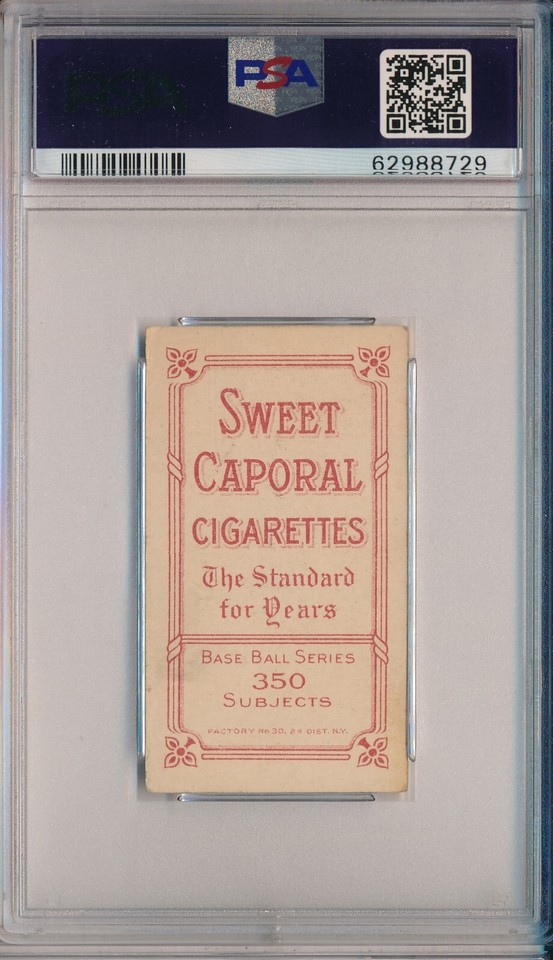 1910 T206 SWEET CAPORAL CHIEF BENDER PORTRAIT PSA 4 VG-EX (SVSC ...
